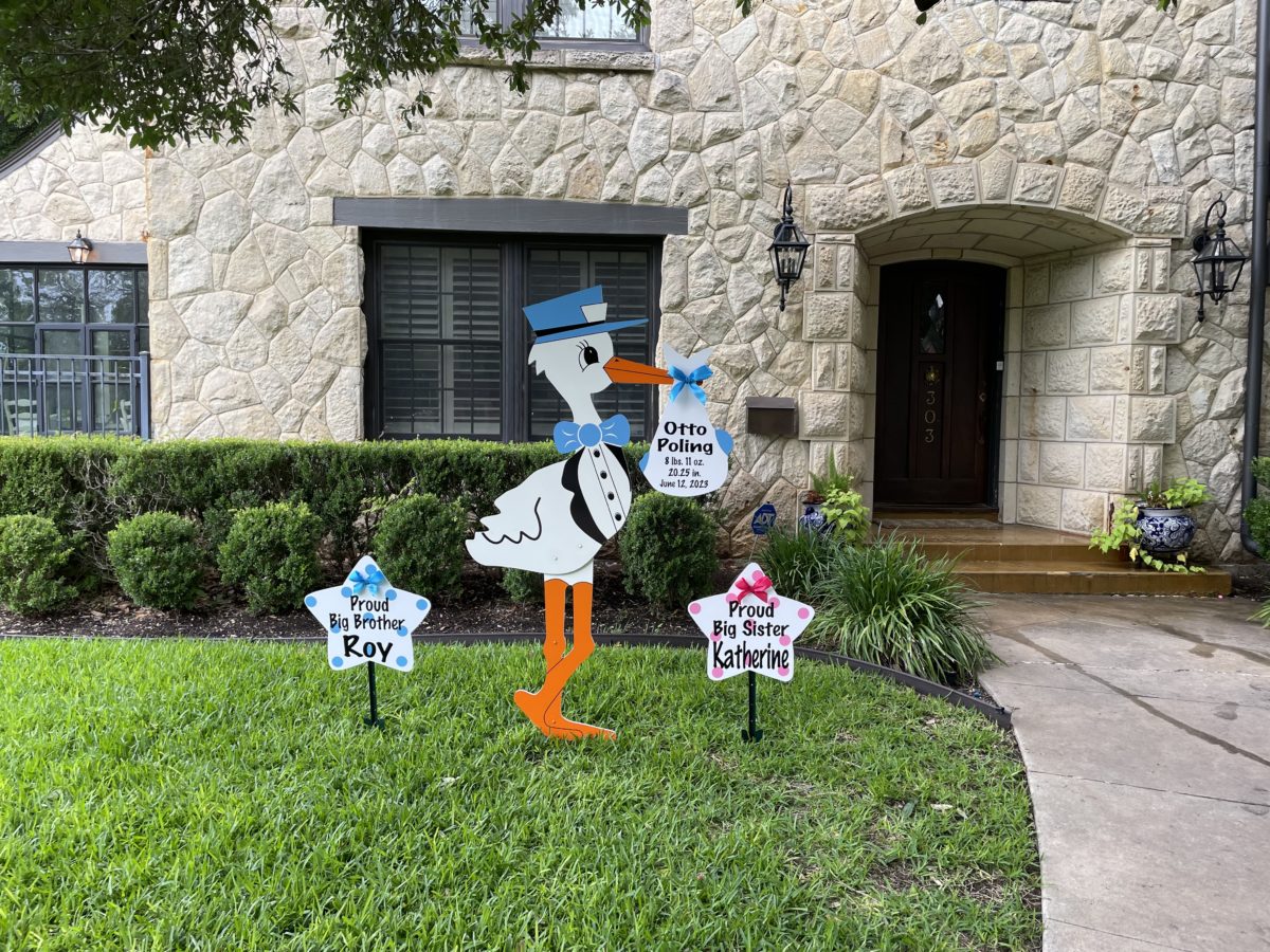 Gallery: Charlie’s Flock: New Baby Stork Signs in Columbia, SC & More